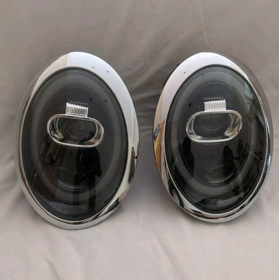 R53 MINI Cooper S JCW LED Halo Projector Headlights 2002 - 2006 RHD LHD ...