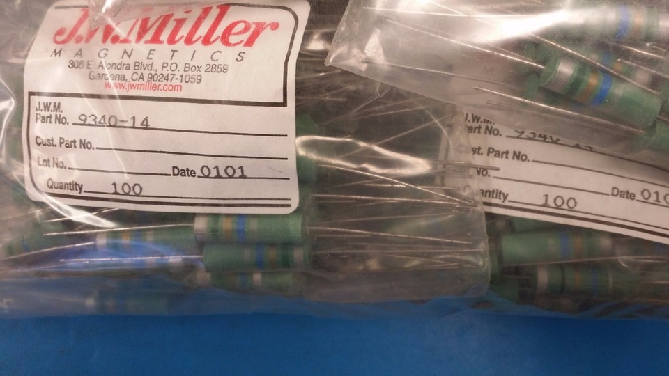(5 PCS) 9340-14 JW MILLER FIXED RF INDUCTOR 5.6uH 10% | eBay