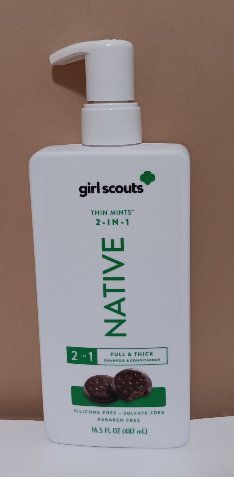 Native Girl Scouts 2-IN-1 Full & Thick Shampoo & Conditioner Thin Mints ...