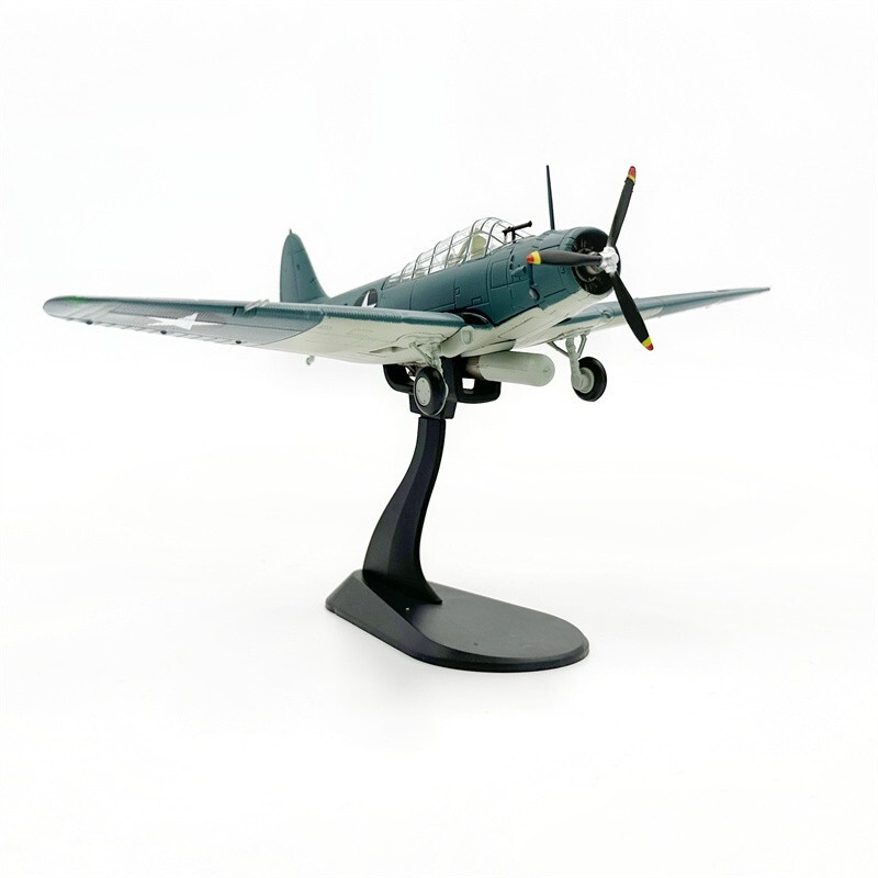 Wltk WWII US NAVY TBD-1 Devastator Bomber VT-8 USS Hornet 1/72 Diecast ...