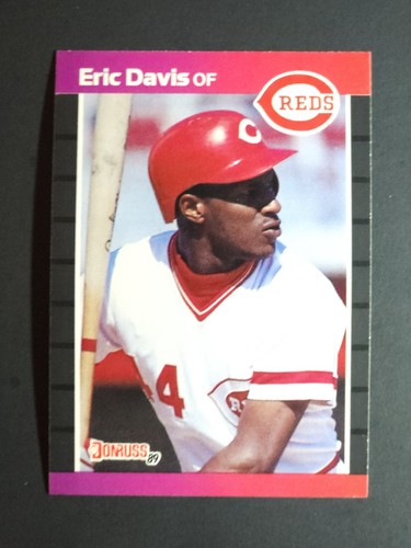 1989 Donruss Baseball #80 Eric Davis *B* Cincinnati Reds *NRMT/MINT* | eBay