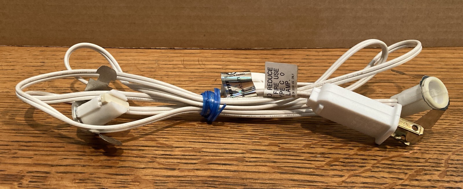 Dept 56 Village Replacement 2 Light Sockets. Cord Switch & Socket ...