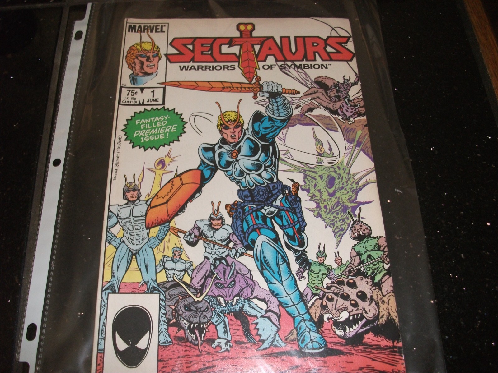 Sectaurs Comic Book Vol 1 No. 1 June 1985 Premiere Issue, Not mint, but not bad! | eBay