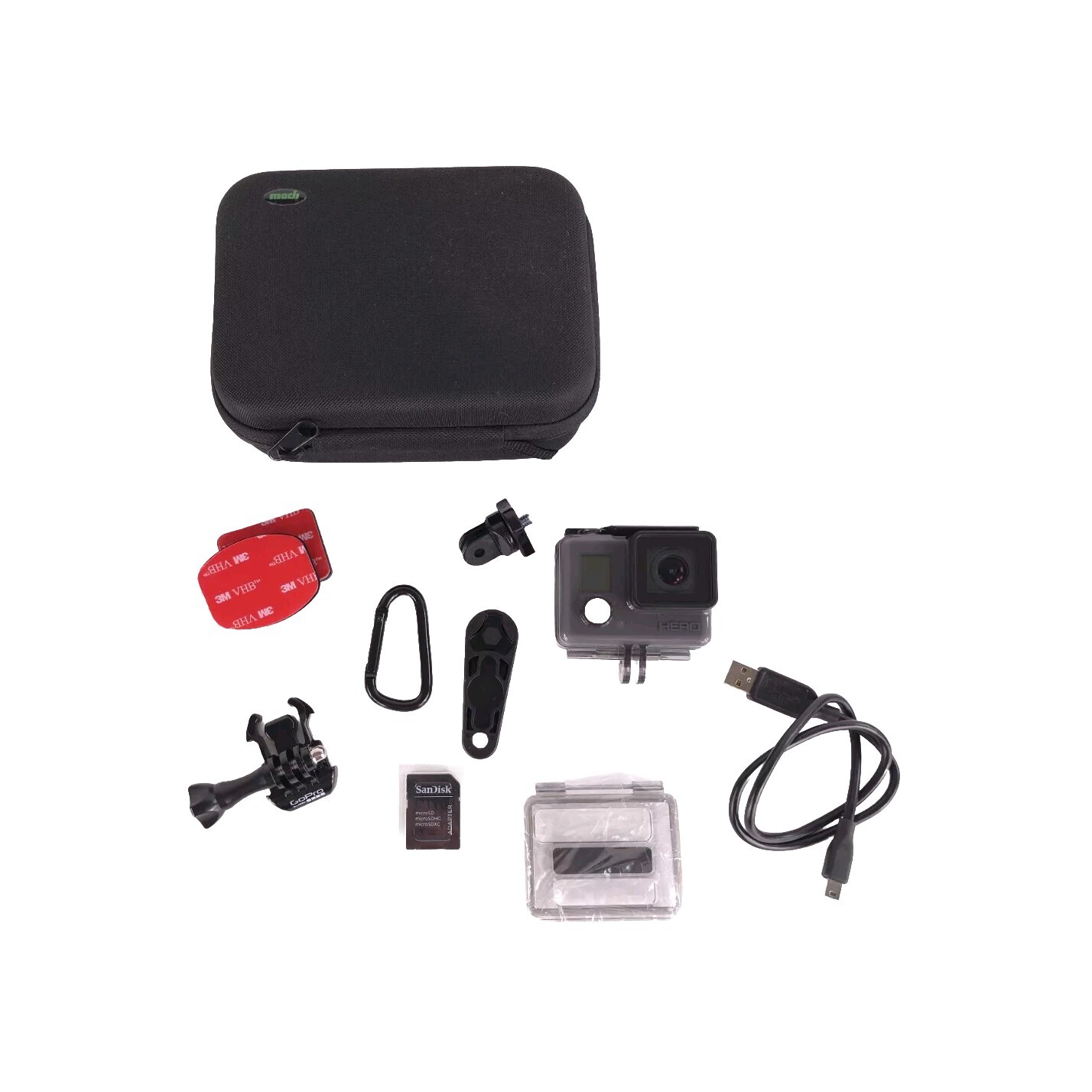 GoPro Hero HWBL1 CHDHA-301 Camera Including Accessories Bundle | eBay