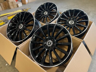 19” Mercedes C350e AMG Rims 2016 17 18 2019 2020 OEM ORIGINAL Wheels ...