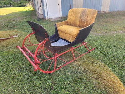 Antique Horse Drawn Cutter Sleigh | eBay
