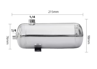 0.2 gallon air compressor gas tank pressure tank gas tank vacuum buffer ...