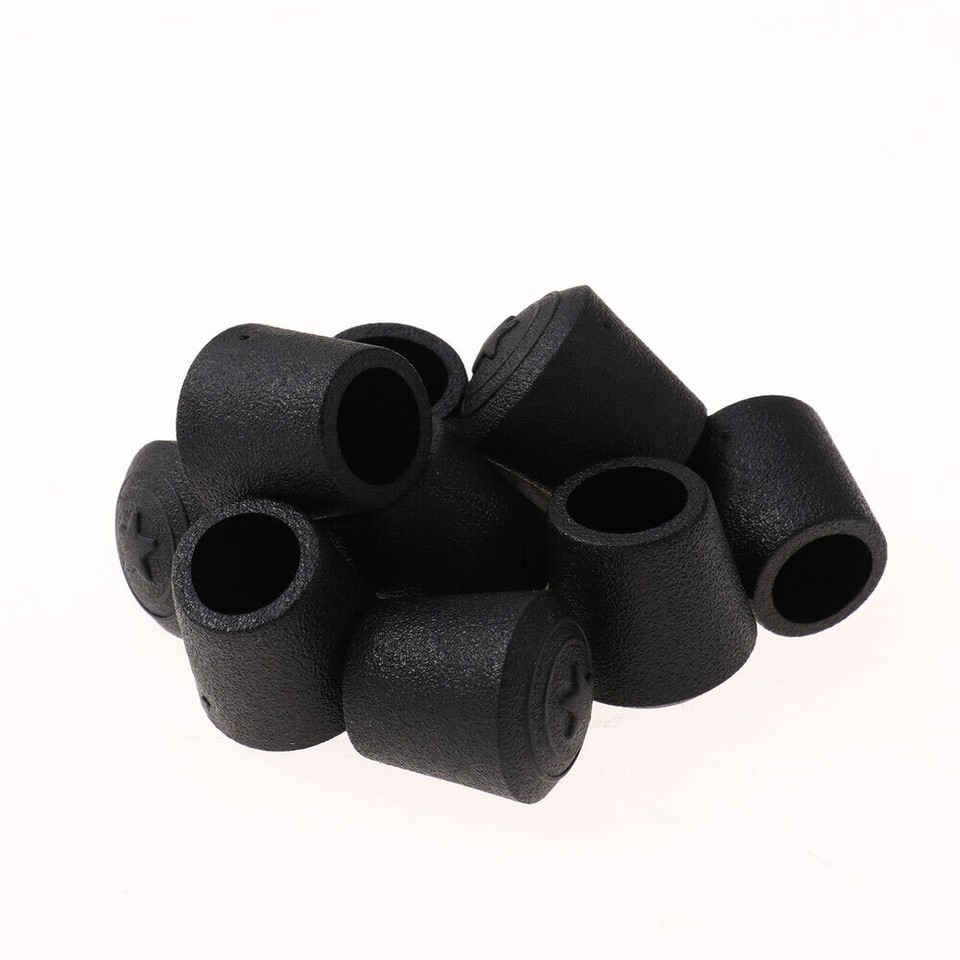 10X Rubber Non-slip 10-25mm Leg Tip Caps Table Chair Foot Floor ...