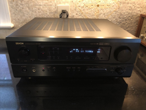 Mint Denon AM/FM Surround Sound Stereo Receiver AVR-1803 Perfect ...