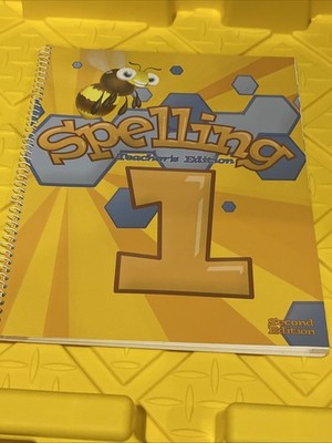 BJU Press Spelling 1 Teacher’s Manual 2nd Edition | eBay