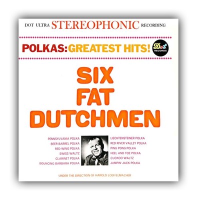THE SIX FAT DUTCHMEN POLKA LP RECORD "GREATEST HITS" SUPER POLKA LP E+ ...
