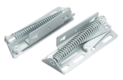 Swing up Flap Stay Hinges Cabinet Top Boxes Lift Up Doors pack of pair ...