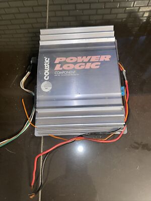 Old School Coustic Power Logic AMP 160 30 watts RMS Amplifier Test ...