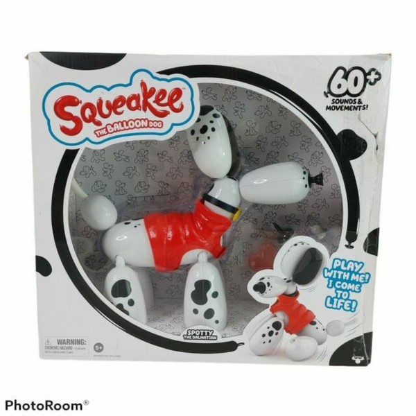 Moose Toys Squeakee Spotty the Balloon Dog Interactive Figure for sale ...