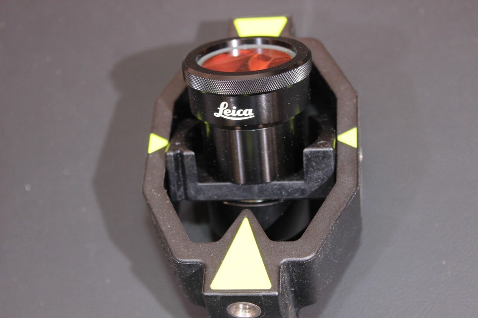 Leica CPR111 Builder Mini Prism True Zero Offset with Bubble 761712 | eBay