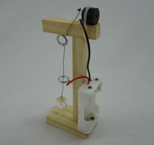New Earthquake Alarm Device DIY Toy Kit Creative Seismometer | eBay
