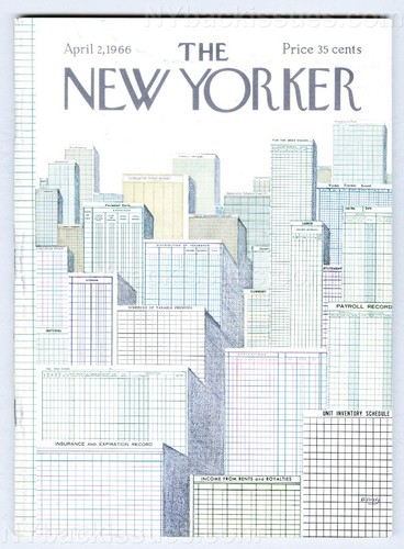 New Yorker magazine April 2 1966 Gilbert Rogin Muriel Spark Burton ...