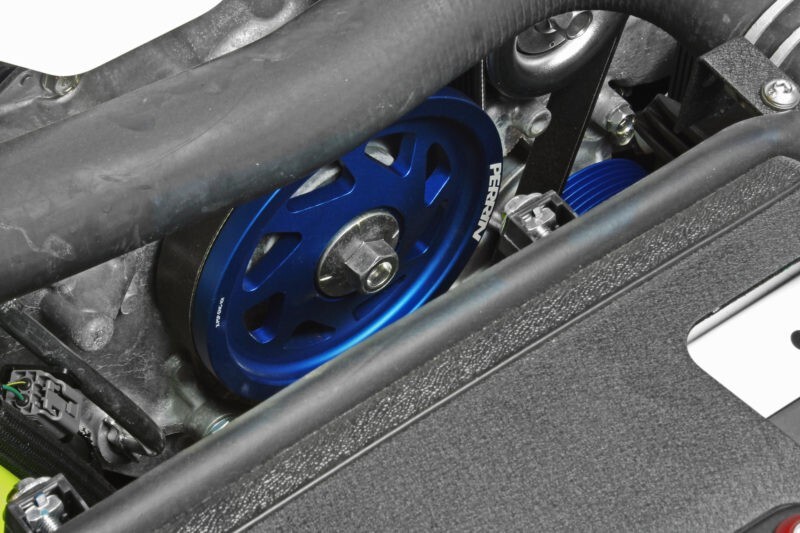 Perrin Lightweight Red Crank Pulley For 2019-2021 Subaru WRX / 16-18 ...