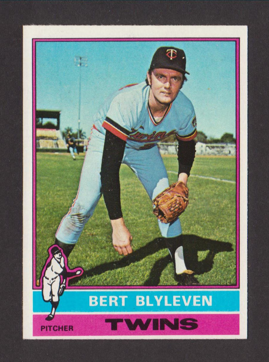 1976 Topps #235 BERT BLYLEVEN Twins No Creases NRMT | eBay