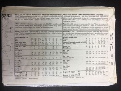 Simplicity Pattern 8232 1940s Vintage Style Apron for sale online | eBay