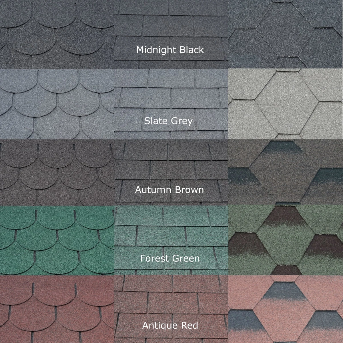 Decorative Felt Roof Shingles | Shelly Lighting