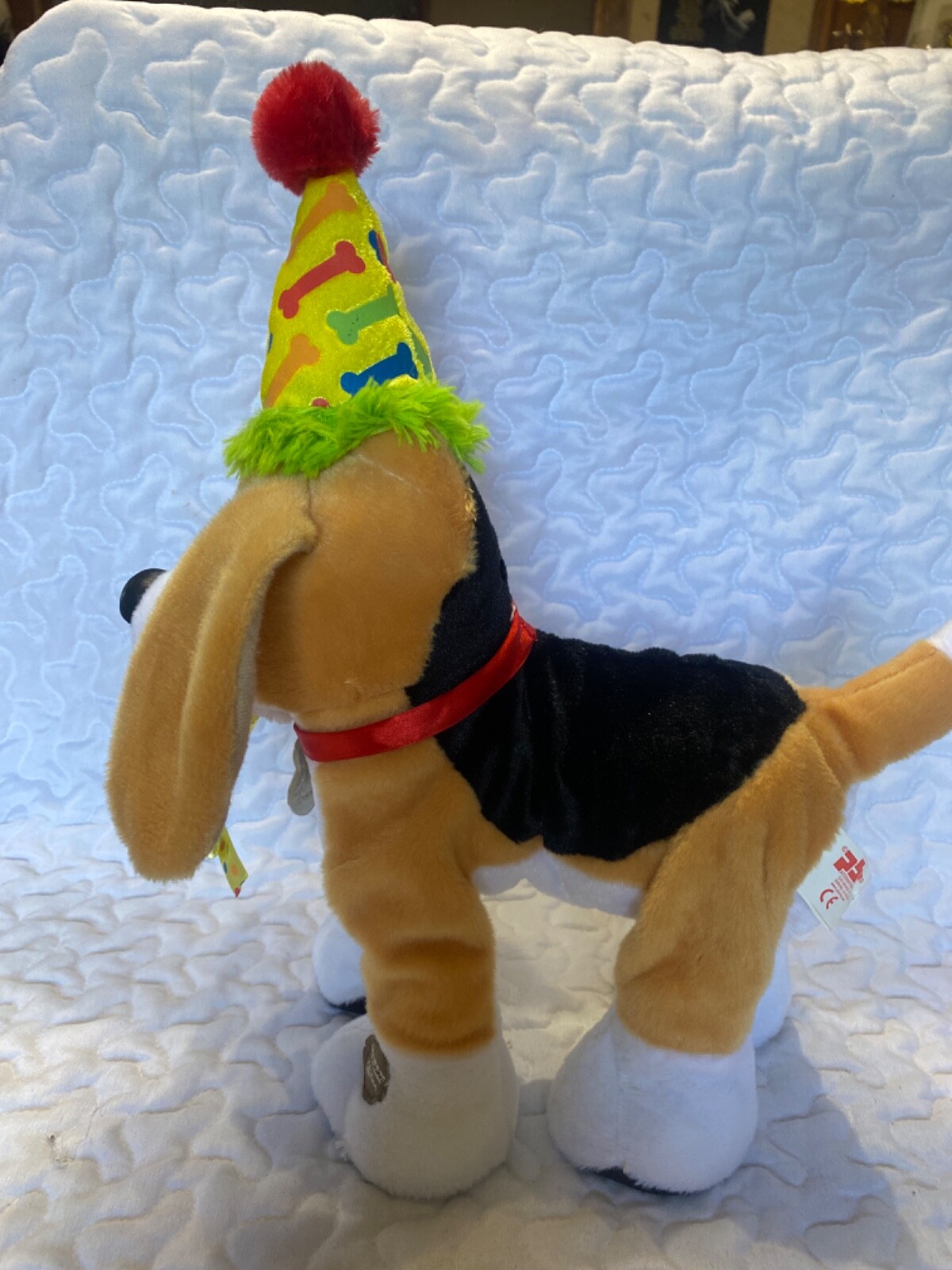 PBC international Birthday Barney Talking Walking Beagle Dog Animated ...