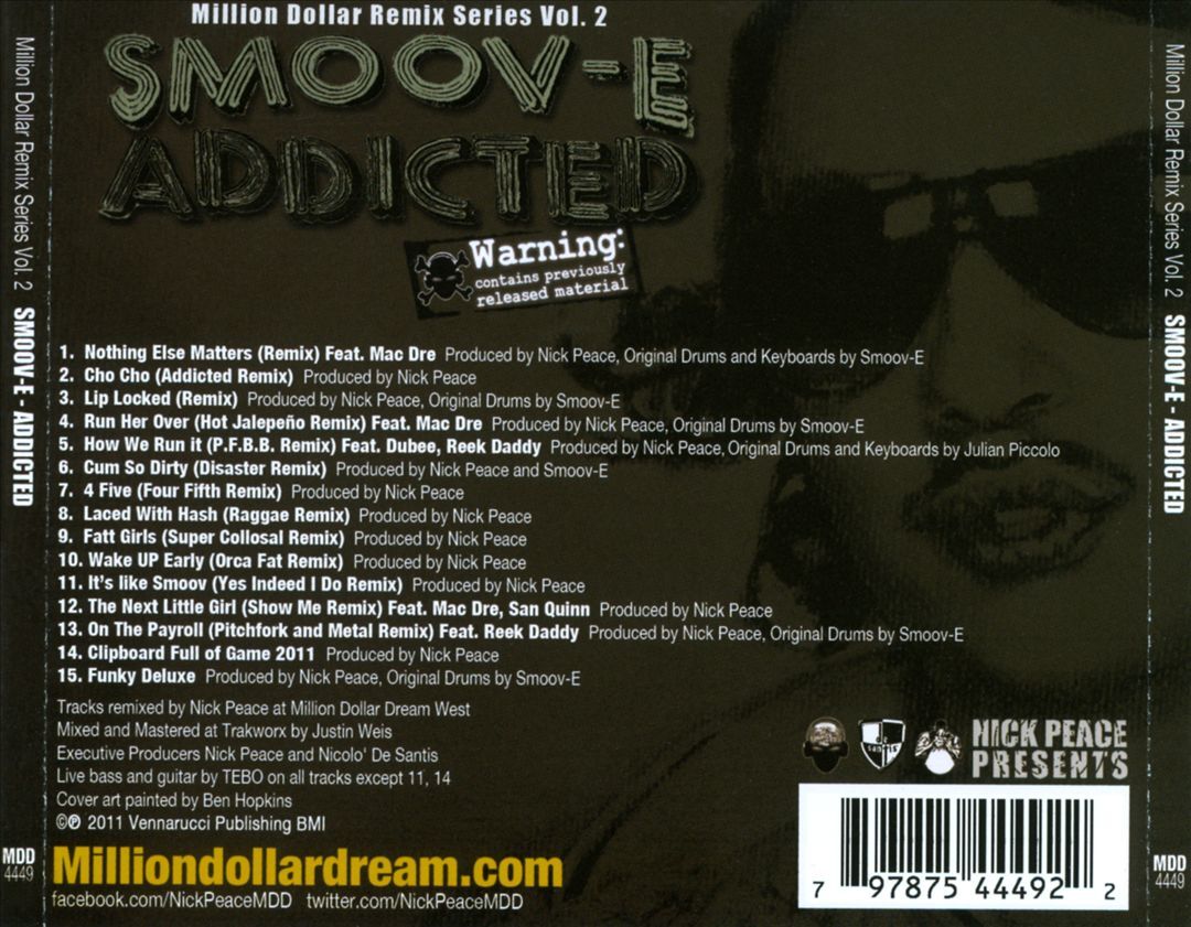 SMOOV-E ADDICTED NEW CD 797875444922| eBay