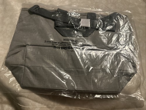 Thirty One Crossbody Thermal Tote In Light Grey Crosshatch NIP | eBay