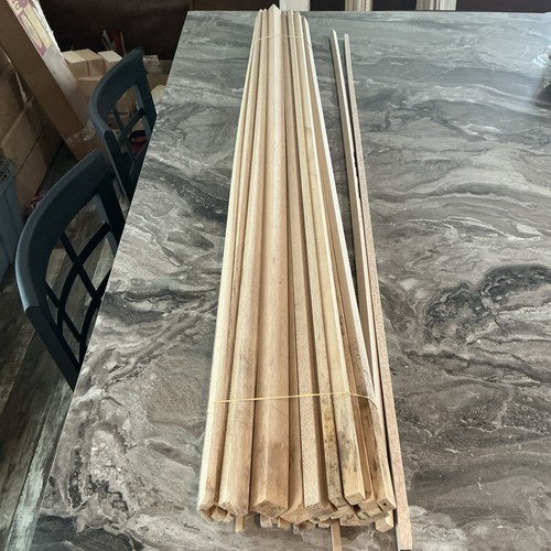 Lot Of 31 48” Long Sticks RC Balsa Grade Model Airplane Hobby Kit | eBay