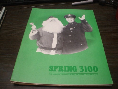SPRING 3100 NEW YORK POLICE Magazine - December 1973 | eBay