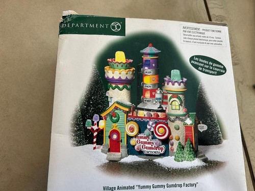 Department 56 North Pole YUMMY GUMMY GUMDROP FACTORY 56771 | eBay