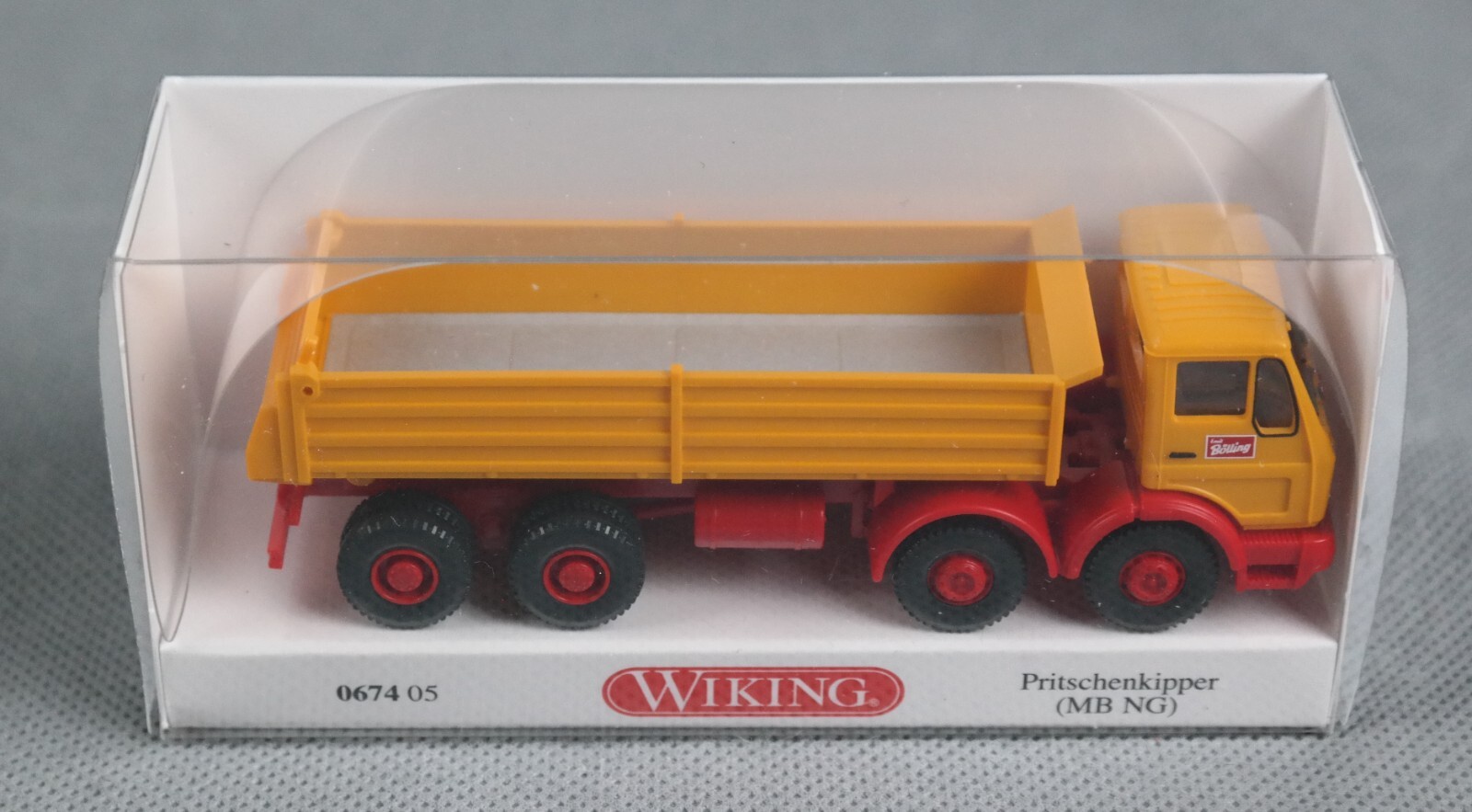 WIKING 067405/0674 05 (H0, 1:87) Pritschenkipper (MB NG) "Bölling ...