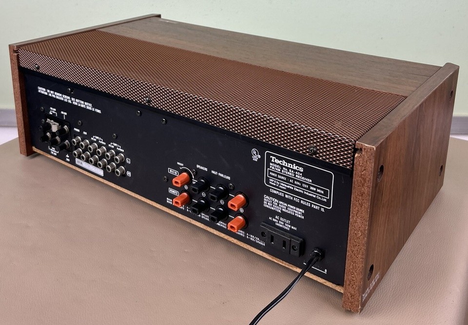 TECHNICS SA 404 STEREO RECEIVER NICE | eBay