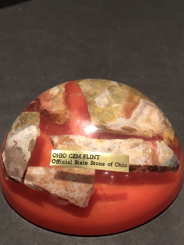 Ohio Gem Flint Paperweight 4” | eBay
