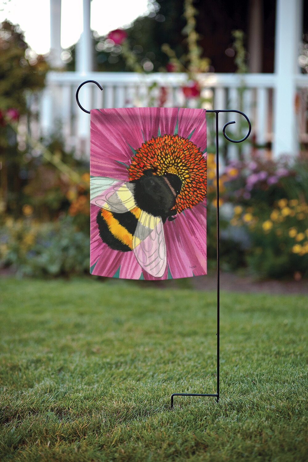 Toland Busy Bee 12x18 Spring Flower Bumblebee Garden Flag for sale ...