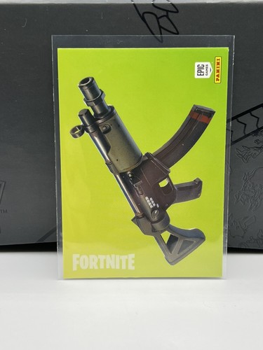 2019 Panini Fortnite Series 1 #104 SUBMACHINE GUN UNCOMMON NON Holo ...