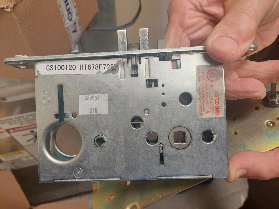 Complete Onity Door Lock System Chrome finish. Includes encoder. | eBay