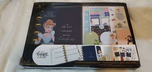The Happy Planner Disney Princess Kindness / Cinderella 12 Month Dated ...