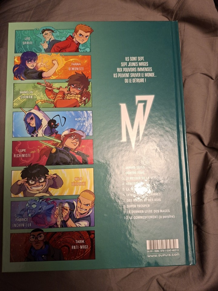 Bd Magic7 Tome 9 Le Dernier Livre Des Mages | eBay