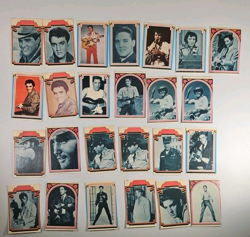 Vintage 1978 Elvis Presley Boxcar Enterprises Lot of 25 cards - trading ...
