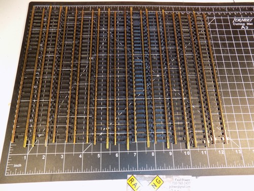 HO ATLAS 10 pieces straight brass track (071616) | eBay