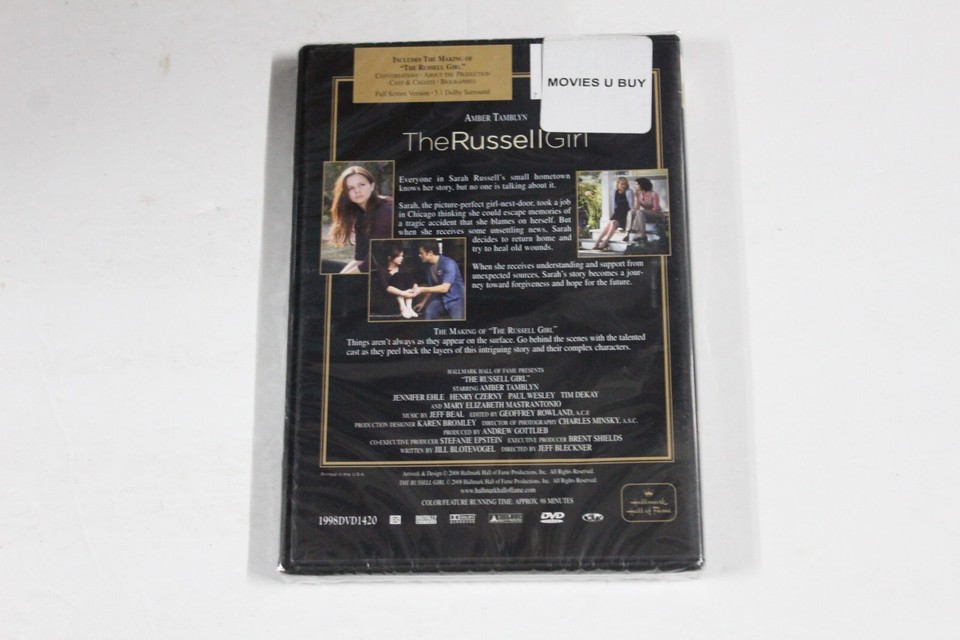 The Russell Girl (DVD, 2008) Hallmark Hall Of Fame Amber Tamblyn Drama ...