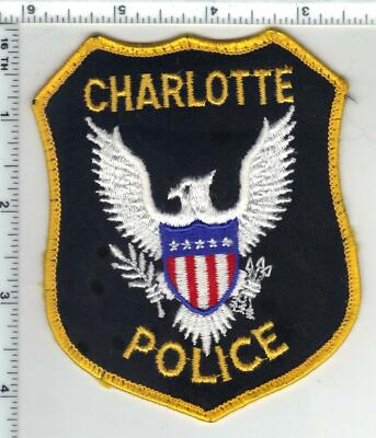 Charlotte Police (North Carolina) 3rd Issue Uniform Take-Off Patch | eBay