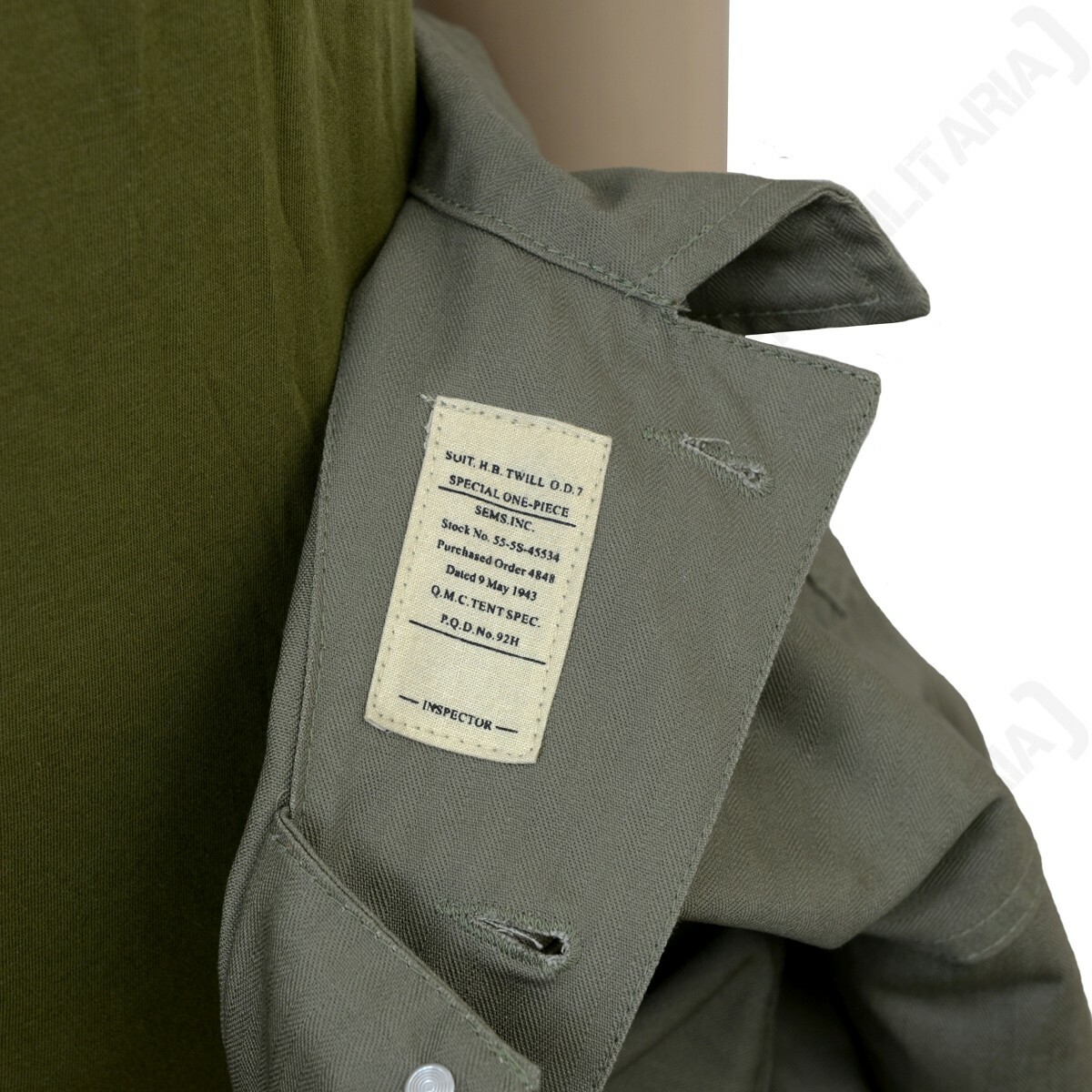 American HBT Overalls - WW2 Repro Army Military Tanker Coveralls New ...