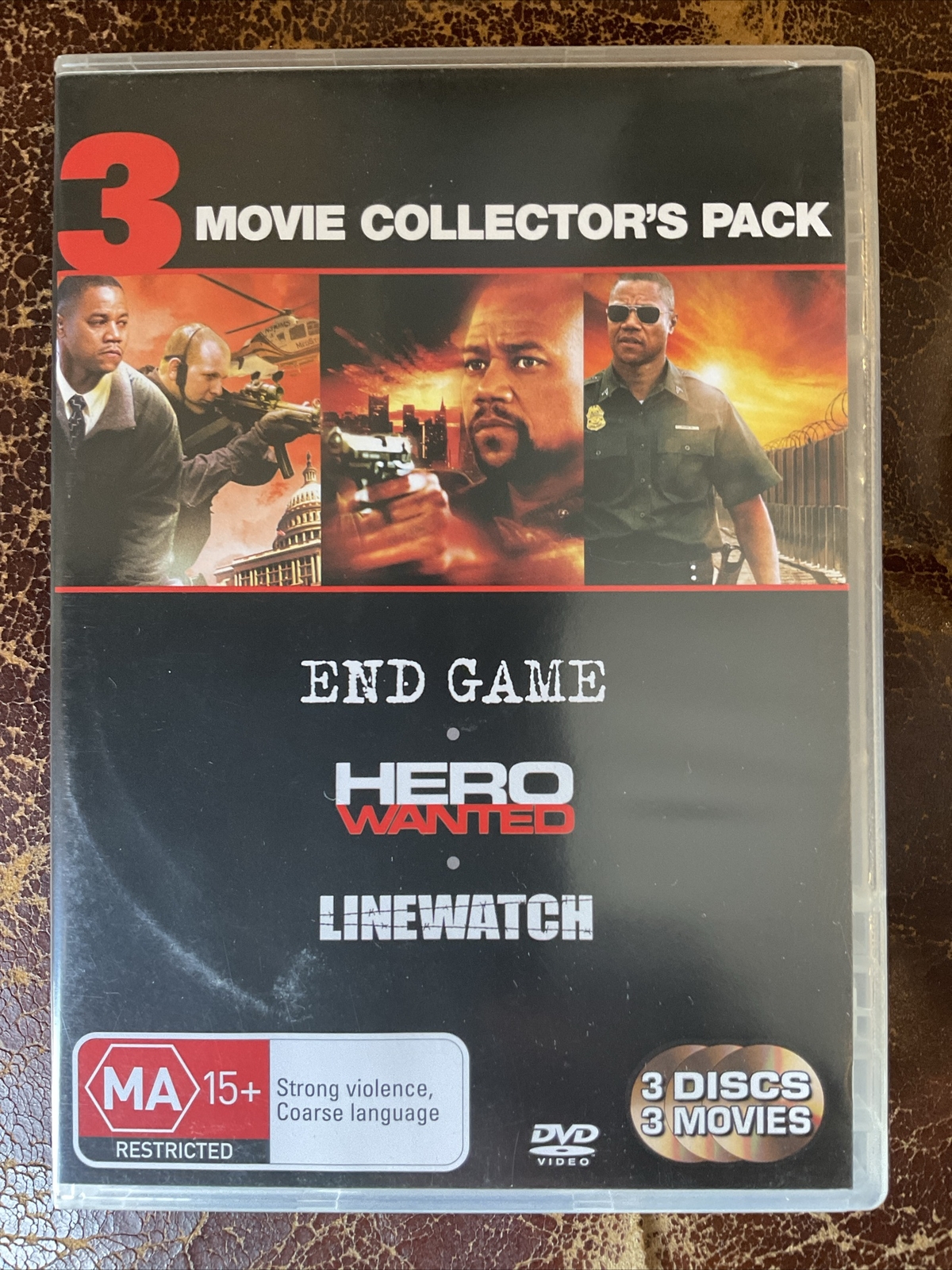 End Game Hero Wanted Linewatch DVD | eBay