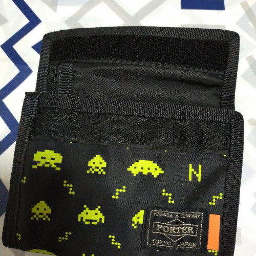 [Rare] Space Invader 35th×G1950×PORTER WALLET Yoshida Bag limited From ...