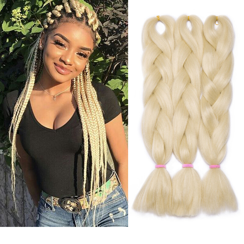 50 Colors Real Thick Kanelon Jumbo Braiding Hair Extensions Wool Yarn ...