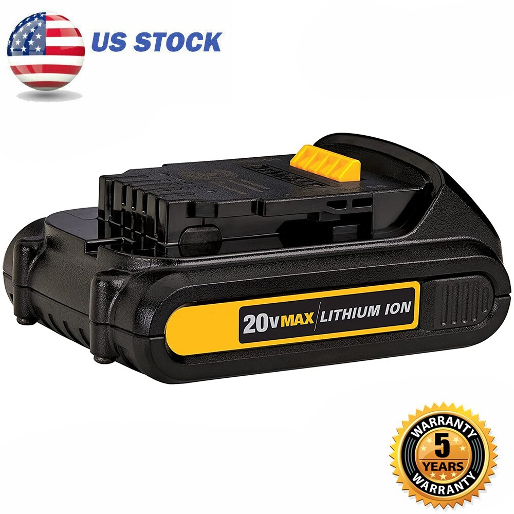 DEWALT DCB201 20V MAX 1.5 Ah Lithium-Ion Battery for sale online | eBay