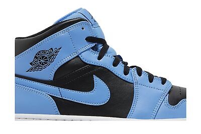 Air Jordan Air Jordan 1 Mid 'University Blue Black' DQ8426 Air Jordan Air Jordan 1 Mid 'University Blue Black' DQ8426