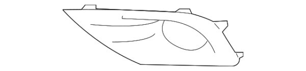 62256-9HS0A Nissan Finisher-front bumper fascia, rh 622569HS0A, New ...